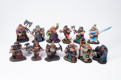Dwarven Collection II (12 Minis) | Tomb Guardians