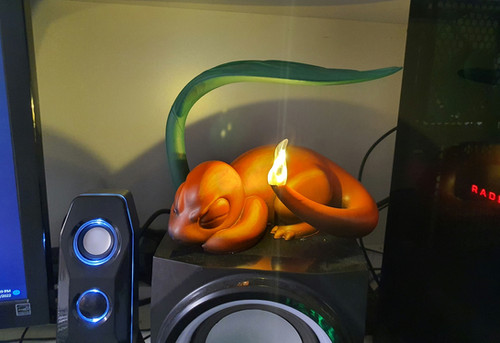 Charmander desk lamp | Vision Creations