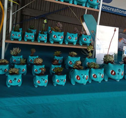 Bulbasaur Pokemon indoor planter pot | Vision Creations