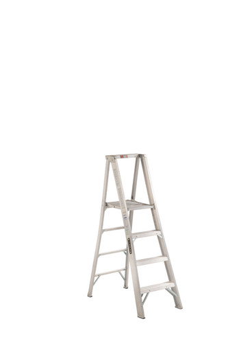 ESCALERA DE ALUMINIO CON PLATAFORMA 483-04N | Estanteria Y Racks