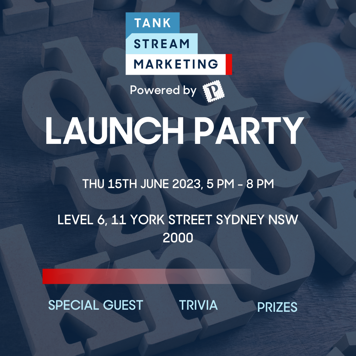 Sydney Coworking |Tank Stream Marketing Launch Party | Tank Stream Labs