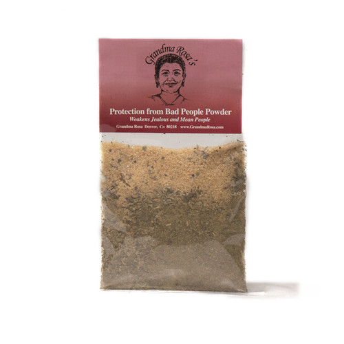 Protection from Bad People Powder | grandma-rosa