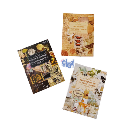 Revista De Stickers Old Wood Floats | Grupo CiDi