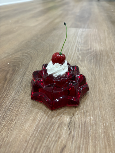Cherry Jello Dessert | THP Fake Food