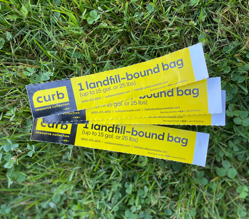 Curb Landfill Stickers - 10 Pack
