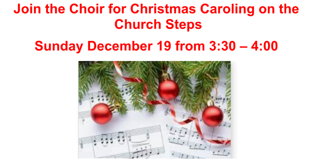 Christmas Caroling on Church Steps | STELMO79