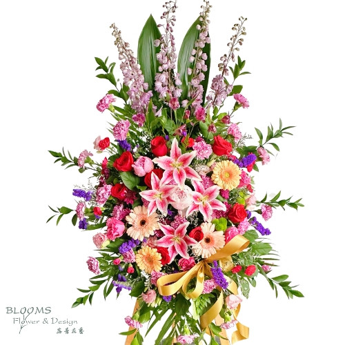 Majestic Success Flower Stand | Blooms Flower Design