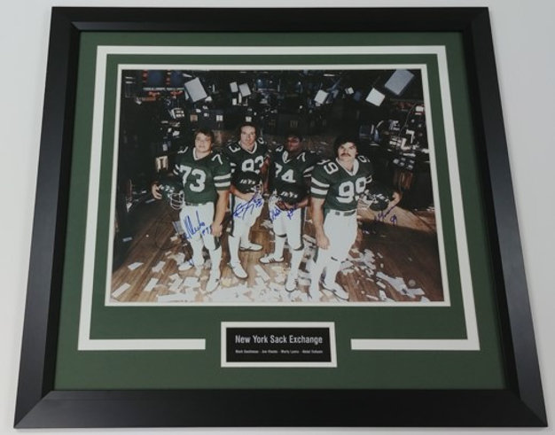 New York Jets “Sack Exchange” 16x20 Framed Photo Display ...