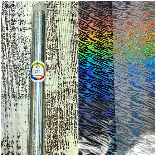 Wide foil sheet # 252 Holographic | Foilz & Flakez