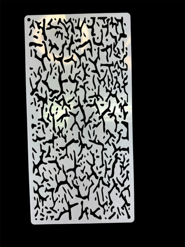 Stencil - Crackle | Foilz & Flakez