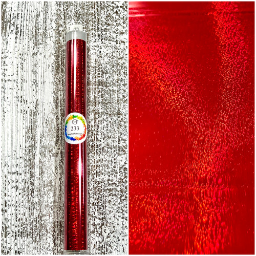 Wide foil sheet # 233 Red | Foilz & Flakez