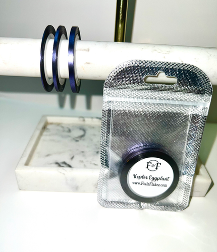Kepler Eggplant Striping Tape -Matte | Foilz & Flakez
