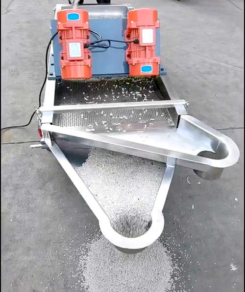 Plastic Particles sieving vibratory sieve machine | Reeger Machinery ...