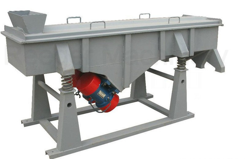 Linear vibrating screen