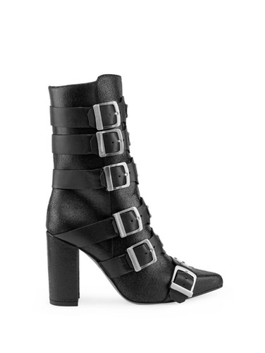 Botas Voices Cracked Black | Carlotta diseño de México