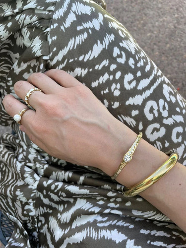 Pulsera Con Cristal | Carlotta diseño de México