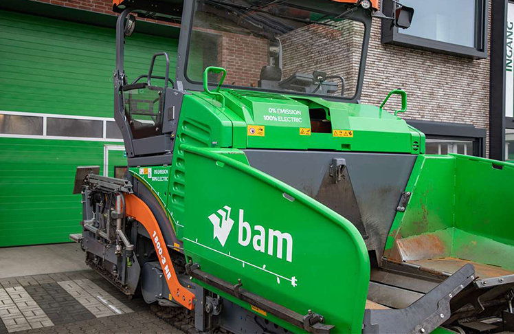 Wirtgen and New Electric to make world’s first electric paver for BAM