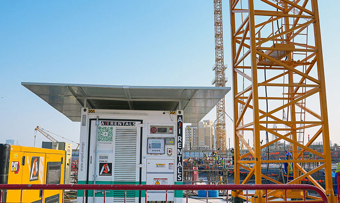 Khansaheb first in region to power construction cranes with Battery ...