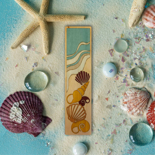Seashell Bookmark | Ember Edge Creative