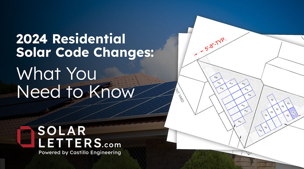 2024 Residential Solar Code Changes: What You Need to Know
