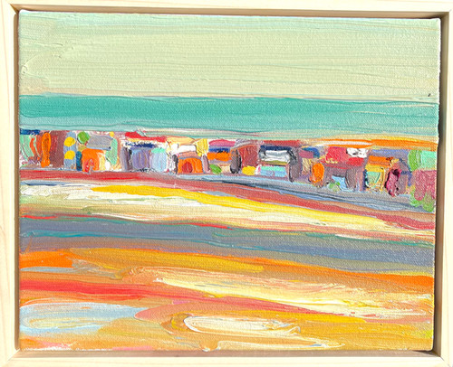 Beach Town Framed | Tim Collom Gallery