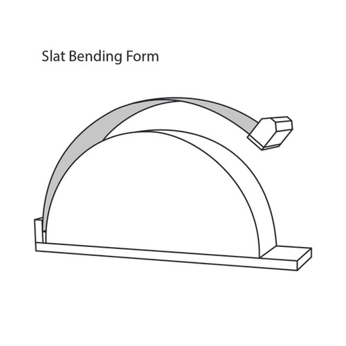 Slat bending form - Jeff Lefkowitz | Alexander Bros