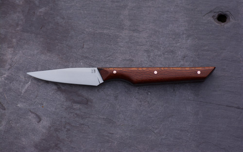 80mm Leopardwood Paring and Fruit Knife | Notch Knives