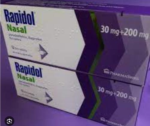 Rapidol® Nasal 30mg+200mg film tablet | Lenapharm