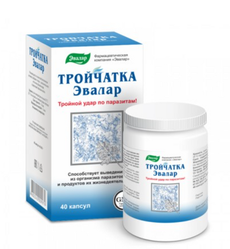 Evalar Troichatka 40 capsules | Lenapharm