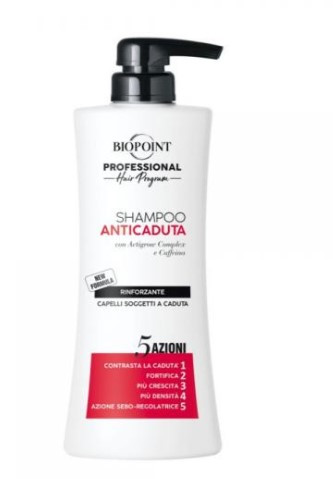 Biopoint Anti Hair Loss Shampoo With 5 Actions With Dispenser 400ml ...