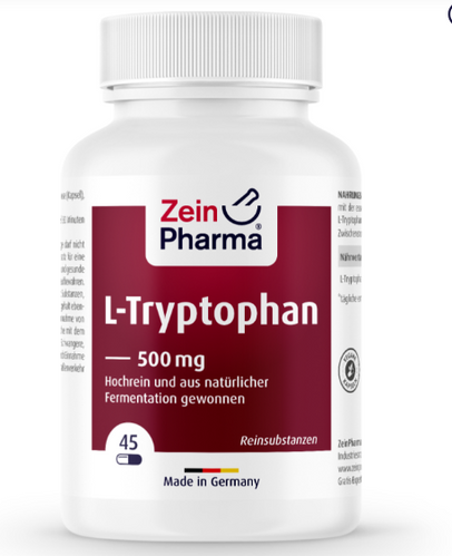 L-Tryptophan Capsules 500 mg | Lenapharm