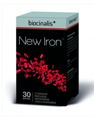 New Iron 30 capsules | Lenapharm