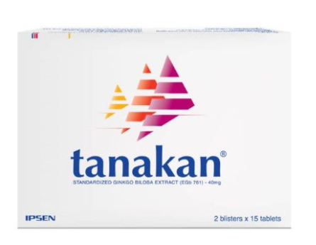 Tanakan 40mg 30 tablets | Lenapharm