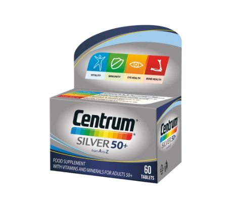 Centrum® SILVER 50+ Tablets 60 | Lenapharm