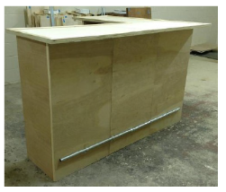 Build bar with flat exterior bar panels | HBK