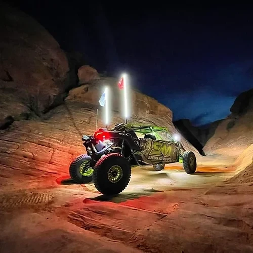 Infinite Offroad Whips - Compatible w/Rock Lights | Boondock’n Offroad