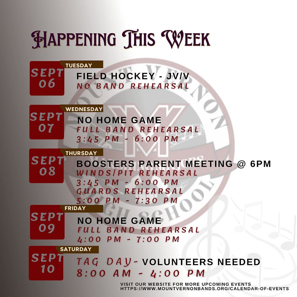 Happening This Week - TAG DAY!!
