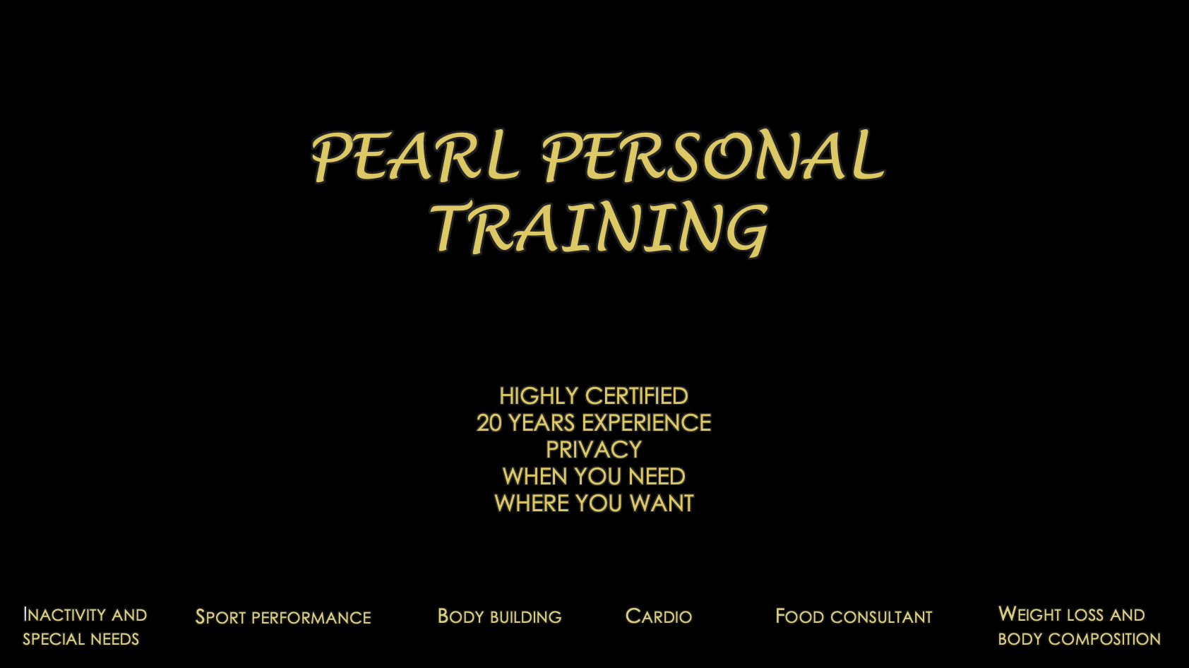 Fitness | Pearl Personal Trainer |Doha