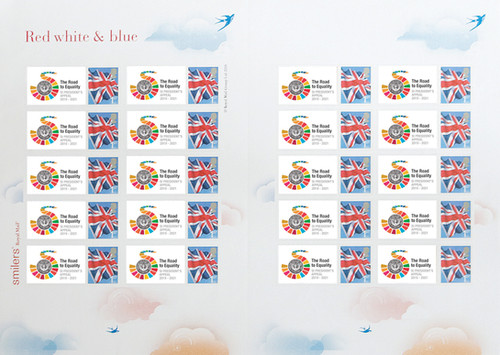 Full sheet of 20 Stamps - The World | SIGBI Online Shop