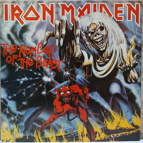 LP Usado Iron Maiden The Number of the Beast | Metal Music