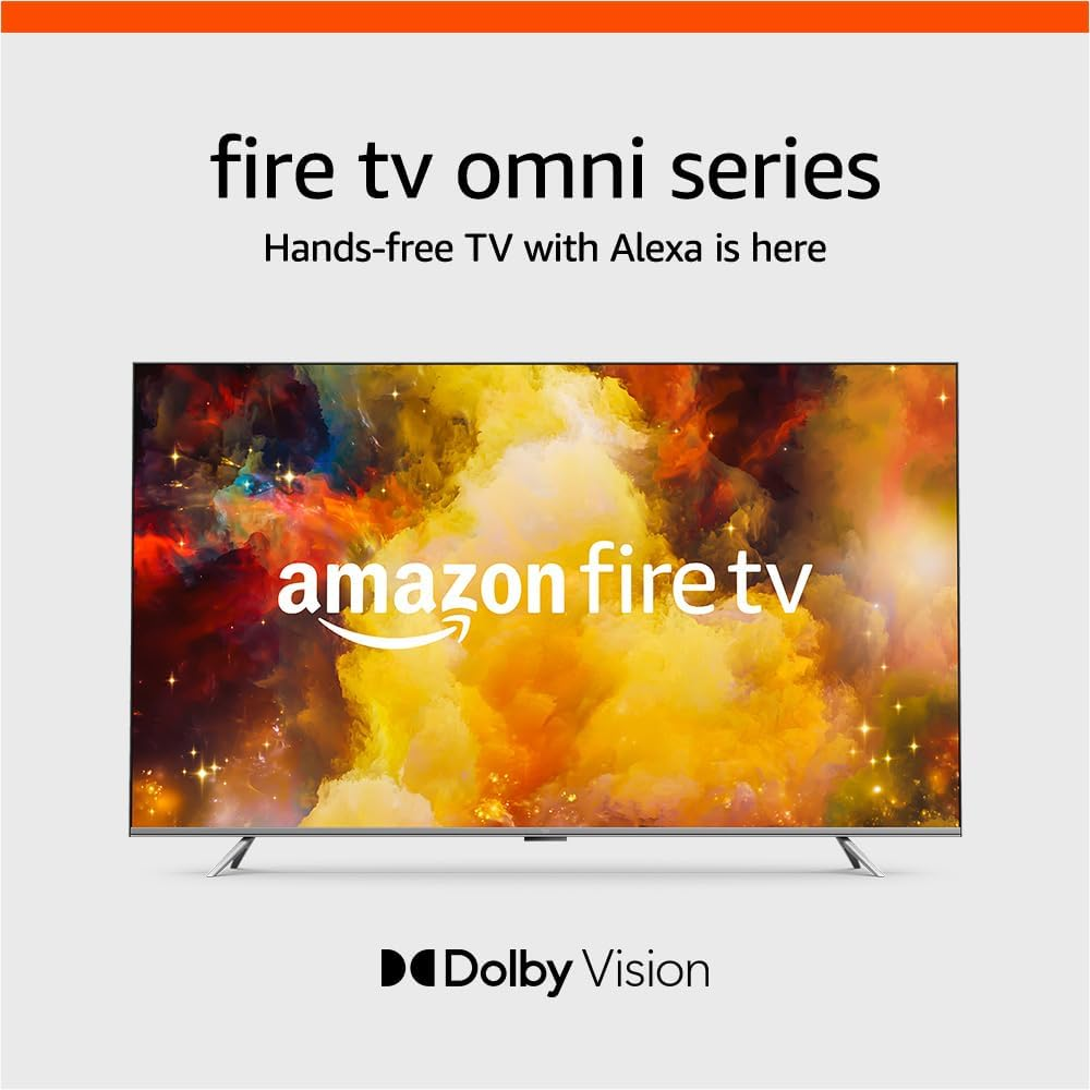 Amazon Fire TV 65" Omni Series, 4K UHD smart TV with Dolby Vision ...