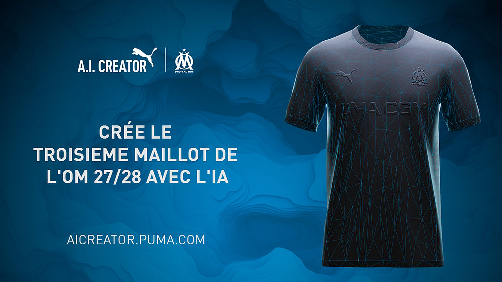 Olympique de Marseille and PUMA Relaunch AI-Driven Kit Design Platform ...