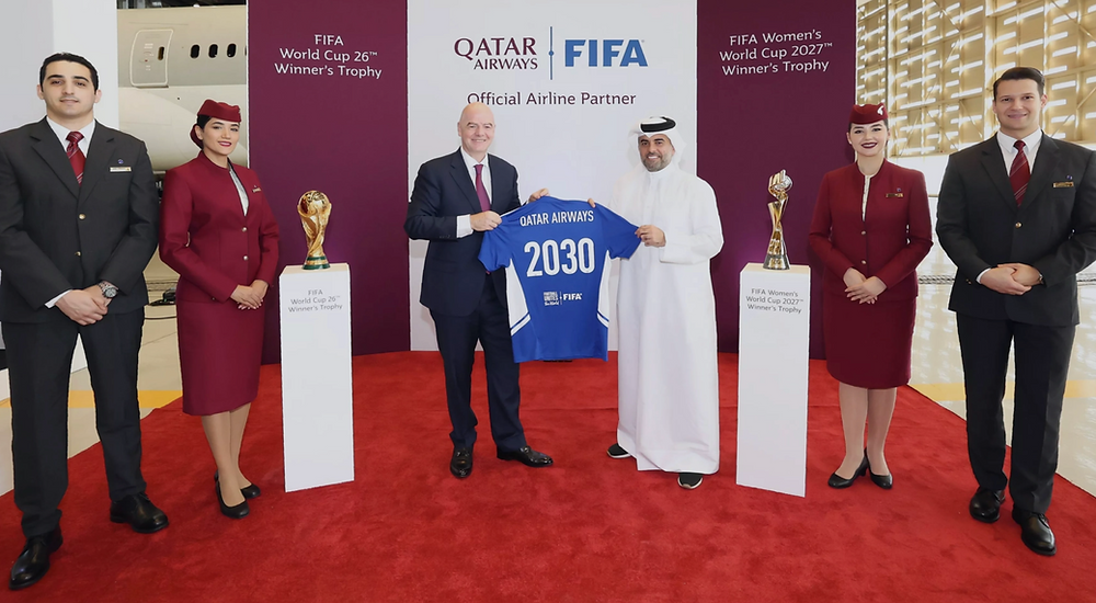 FIFA and Qatar Airways Extend Partnership Through 2030.