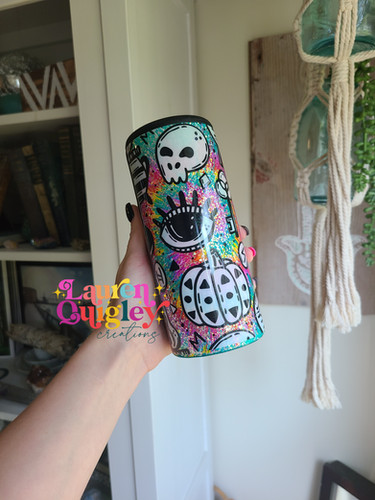 Ghoul Gang Boozie (2 lids, holds a skinny can and has a screw on lid ...