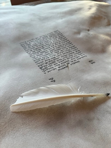 Custom Hand Scribed Original Ketubah | bluth