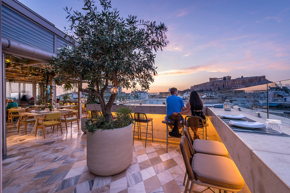 Stork View Bar Restaurant - Niche Hotel Athens