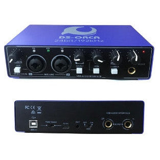 Dolphin Sound DS ORCA MK2 Audio Interface 2 Channel 24bit/192khz ...