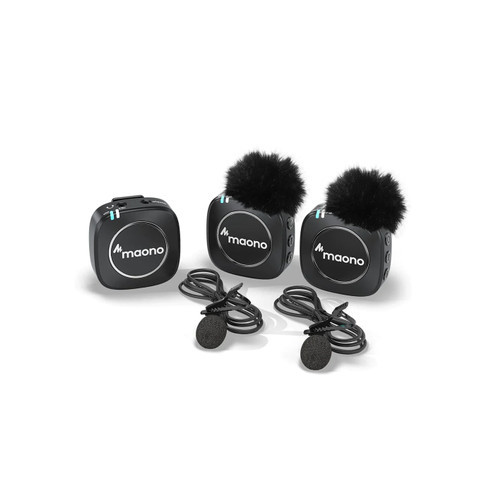 Maono WM820 A2 Compact Wireless Microphone System | Zealmusik