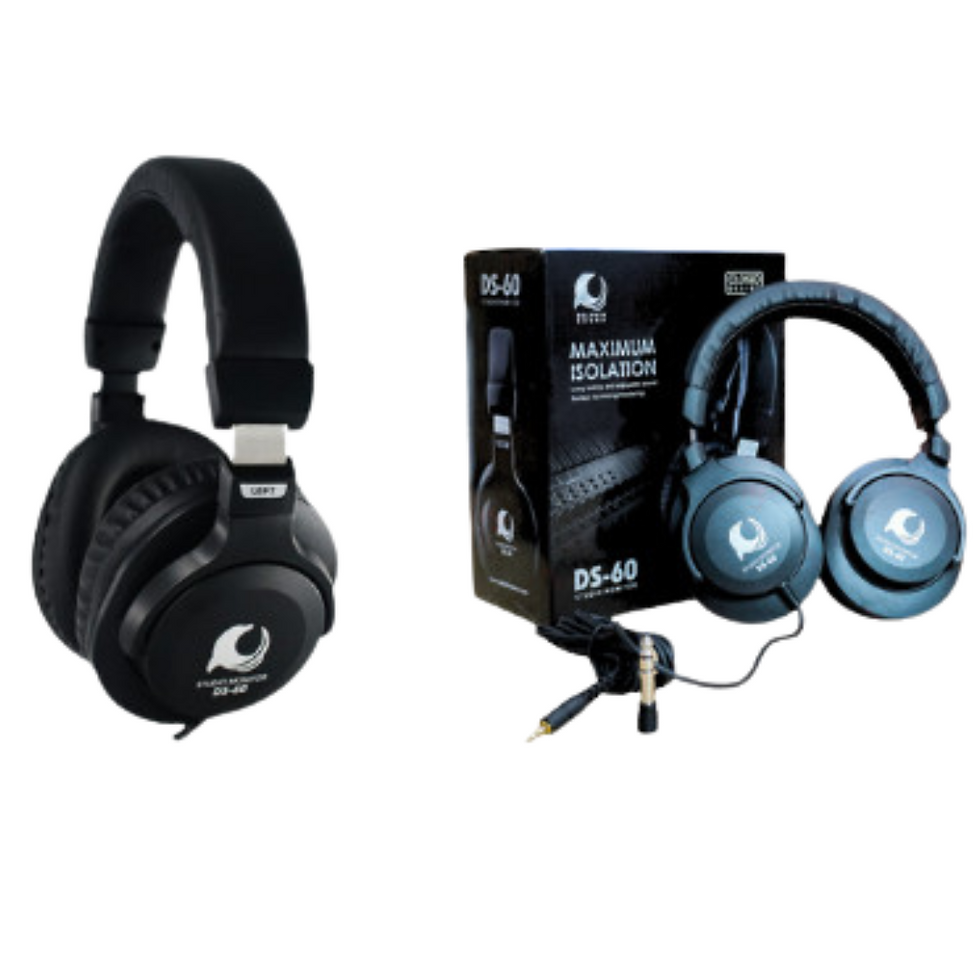 Dolphin Sound iSK DS60 DS-60 Headphone Close Back Monitoring | Zealmusik