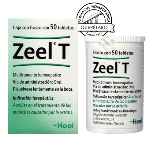 Zeel T Tabletas | Farmacia Homeopática